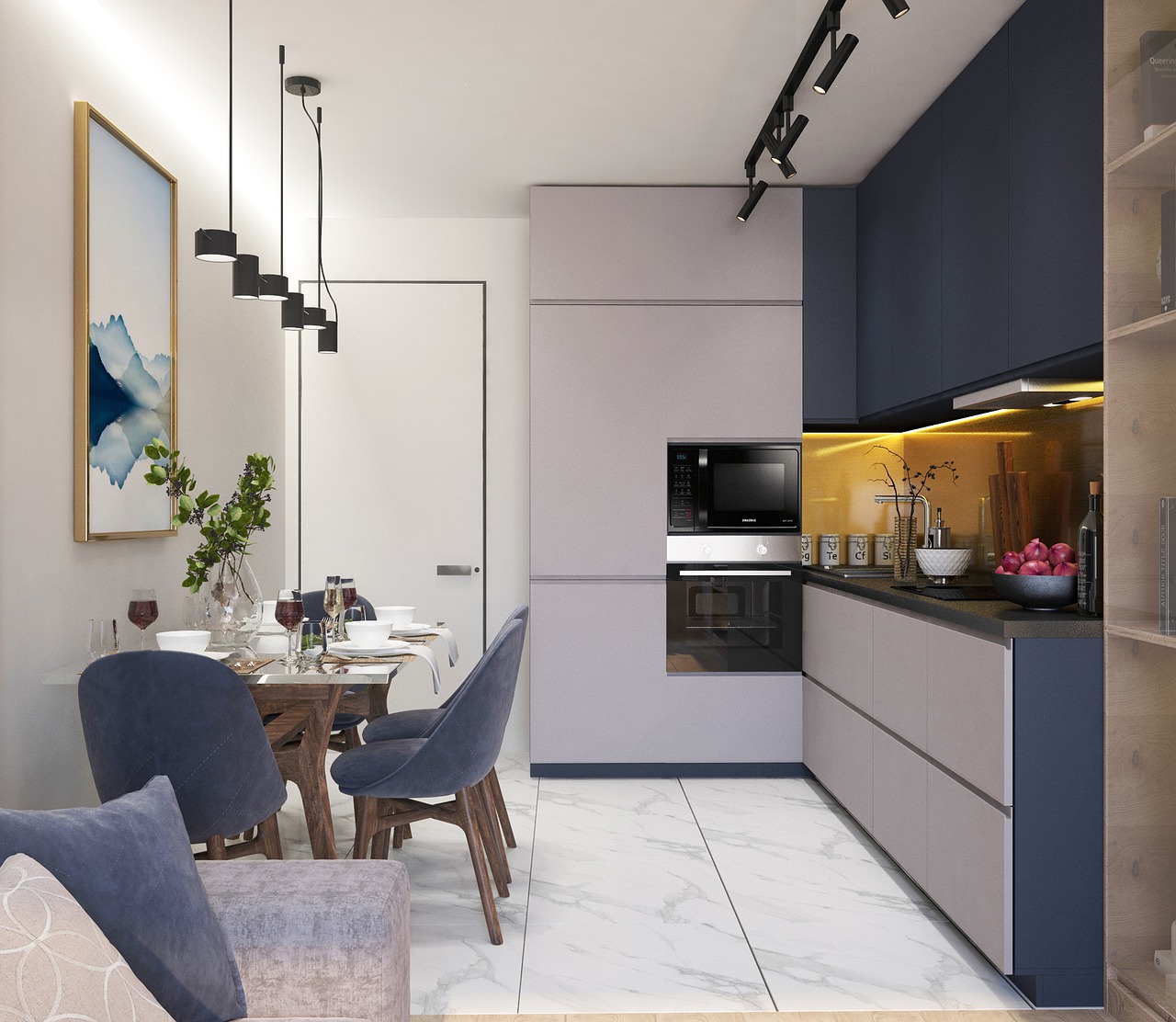 Desain Ruang Makan Apartemen Ala Cafe dan Tips Penerapannya